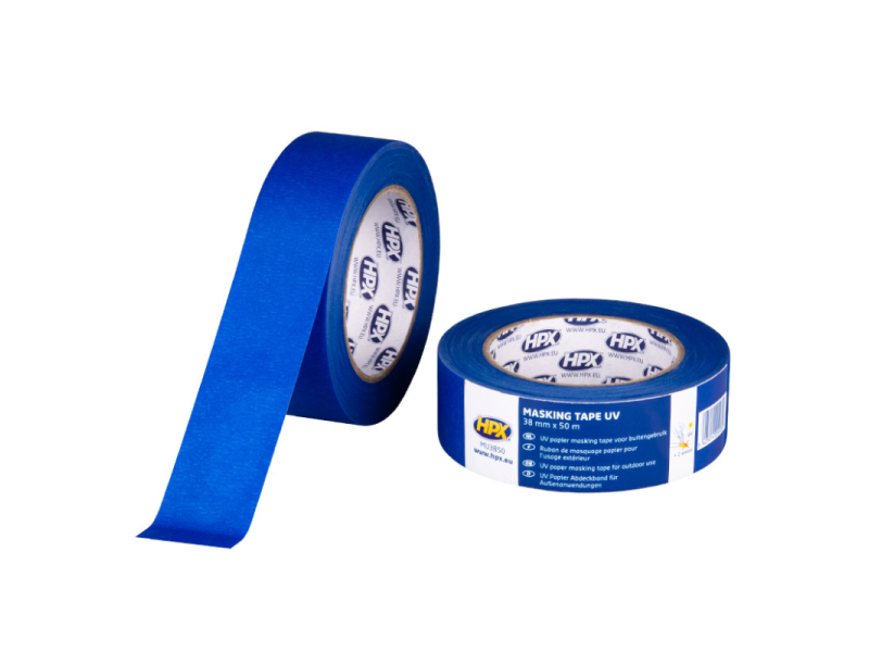Malertape 38mm x 50m - UV Blå