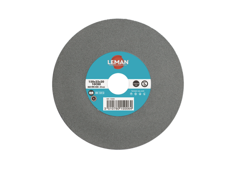 Grön slipsten för bänkslip 150mm Korn 80 - För hårdmetall