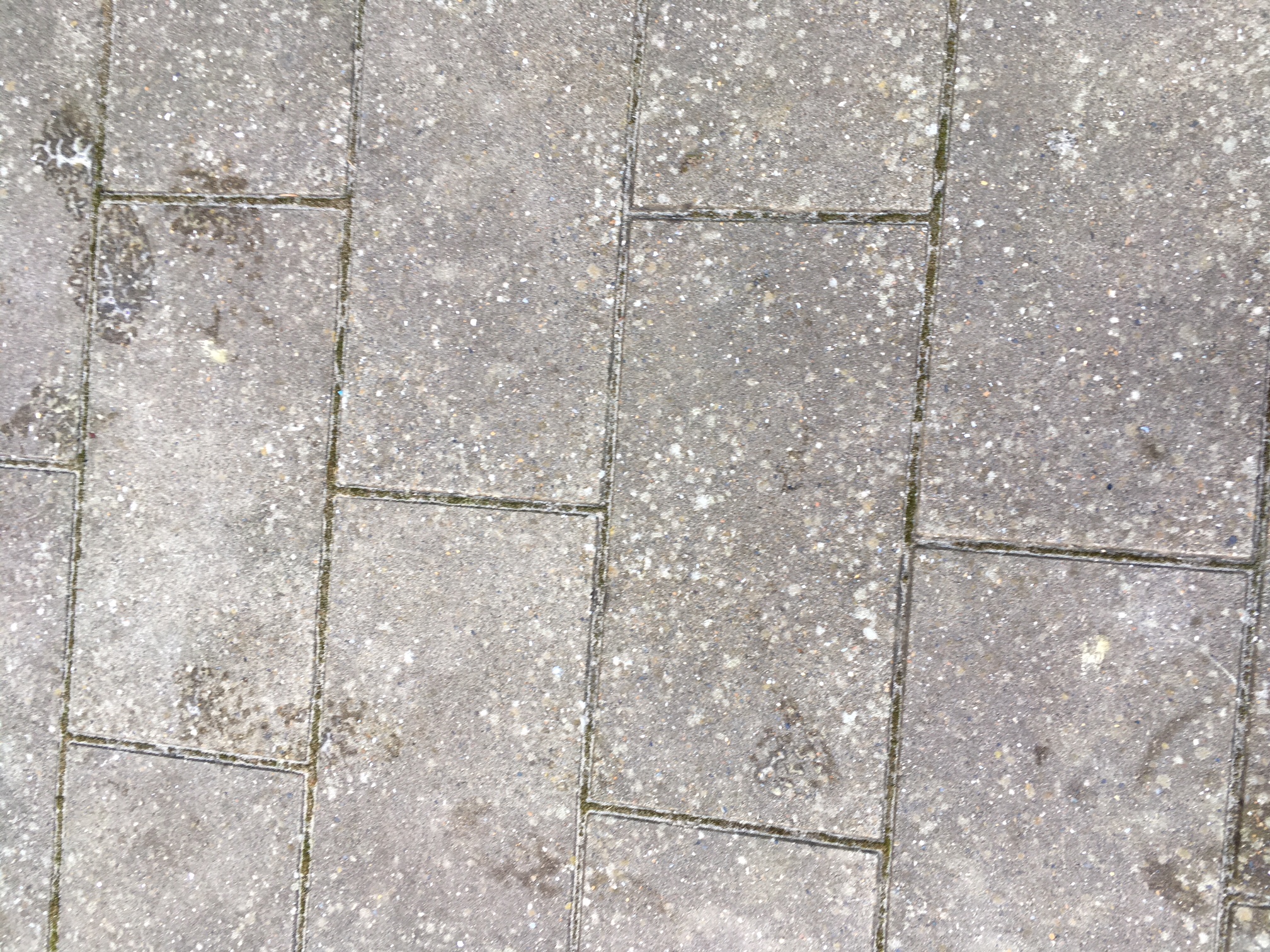 Afrensning af fliser og belægnings sten på terrasse og indkørsel